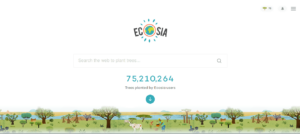 Plant trees while you search the Internet with Ecosia - Green Bitácora